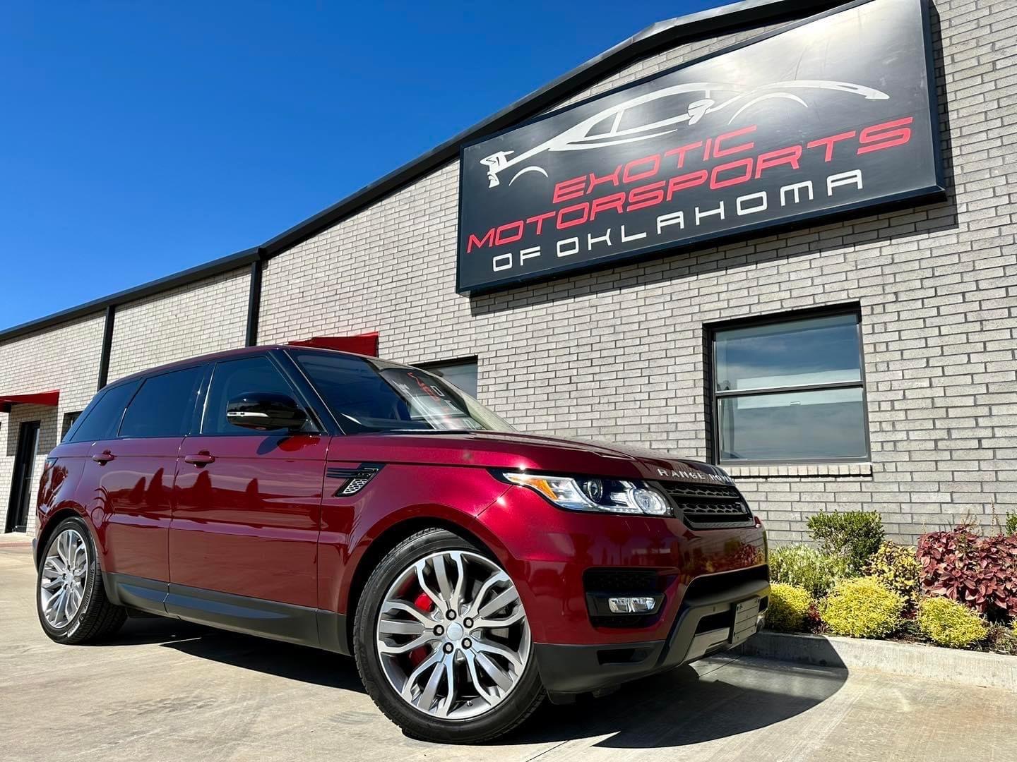 Used 2016 Land Rover Range Rover Sport 5.0L V8 Supercharged For Sale Sold Exotic Motorsports of Oklahoma Stock P446