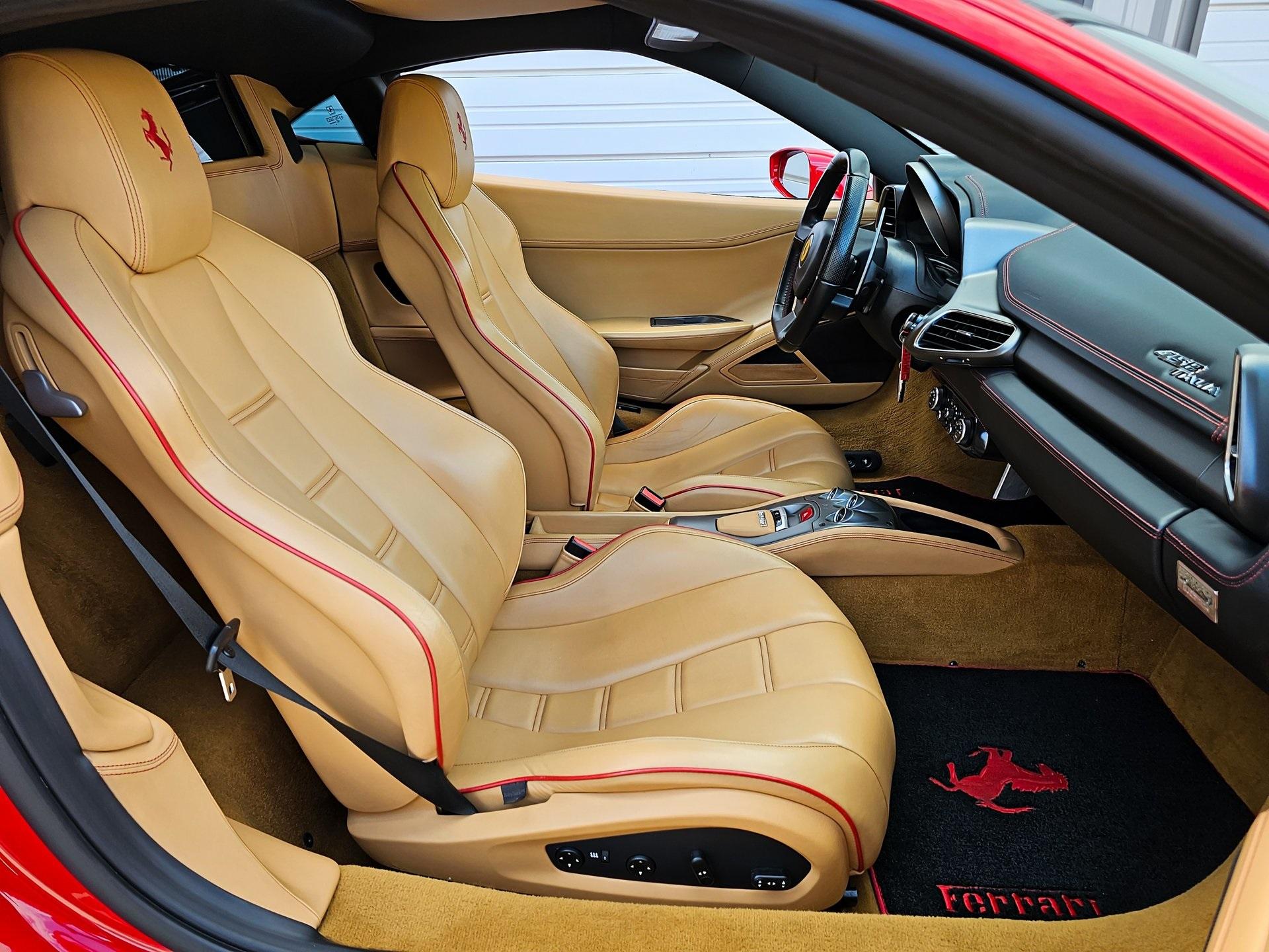 Ferrari 458 Italia Beige Interior Ferrari 458 Spider With 90'000 Km