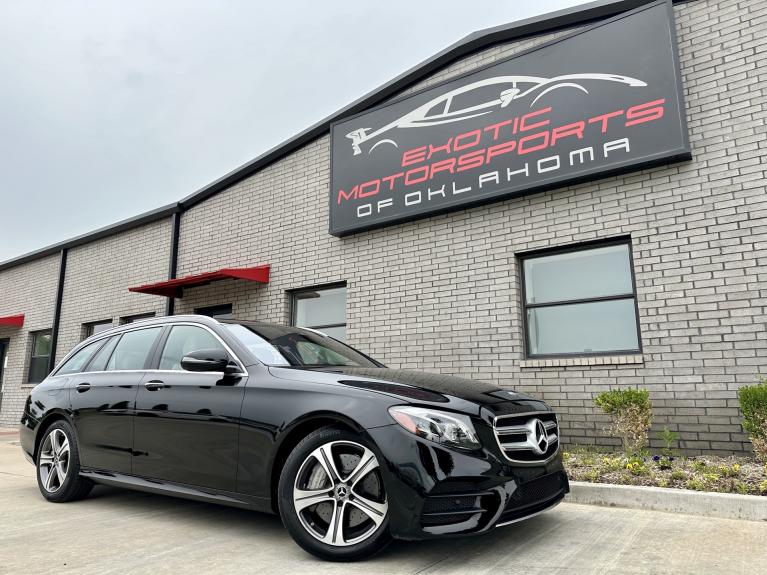Used 2019 Mercedes Benz E Class E 450 Wagon 4MATIC Sport Styling Premium Package Acoustic Comfort Package For Sale Sold Exotic Motorsports of Oklahoma Stock A277