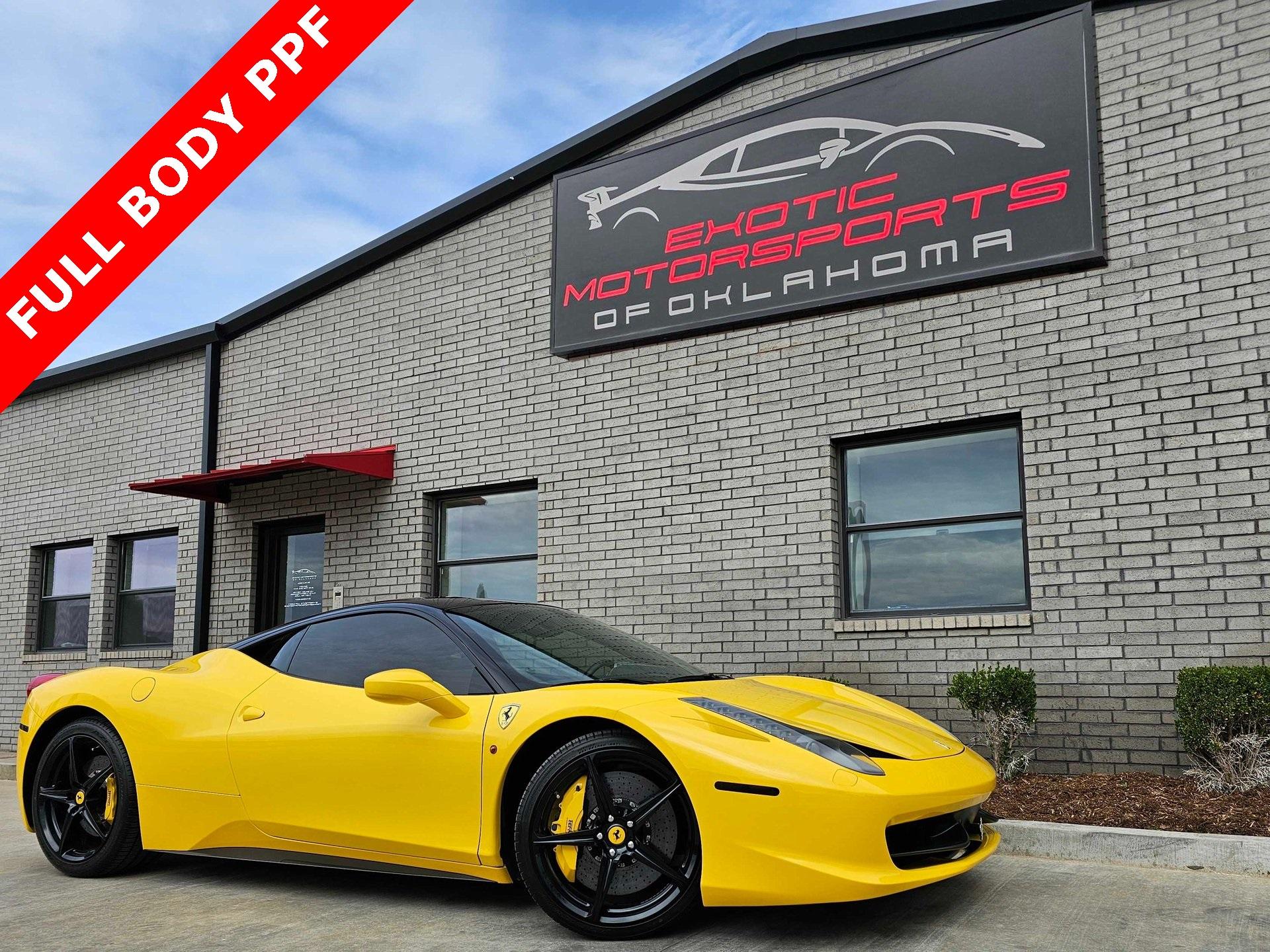 Used 2011 Ferrari 458 Italia For Sale ($189,995) | Exotic Motorsports of Oklahoma Stock #C1259-1