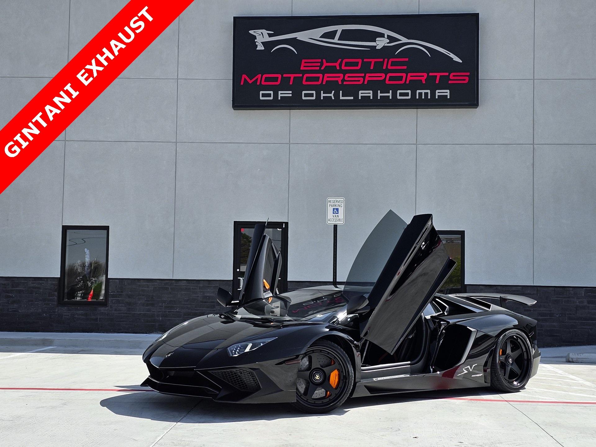 Used 2017 Lamborghini Aventador LP 750-4 SV * GINTANI F1 EXHAUST AND ...