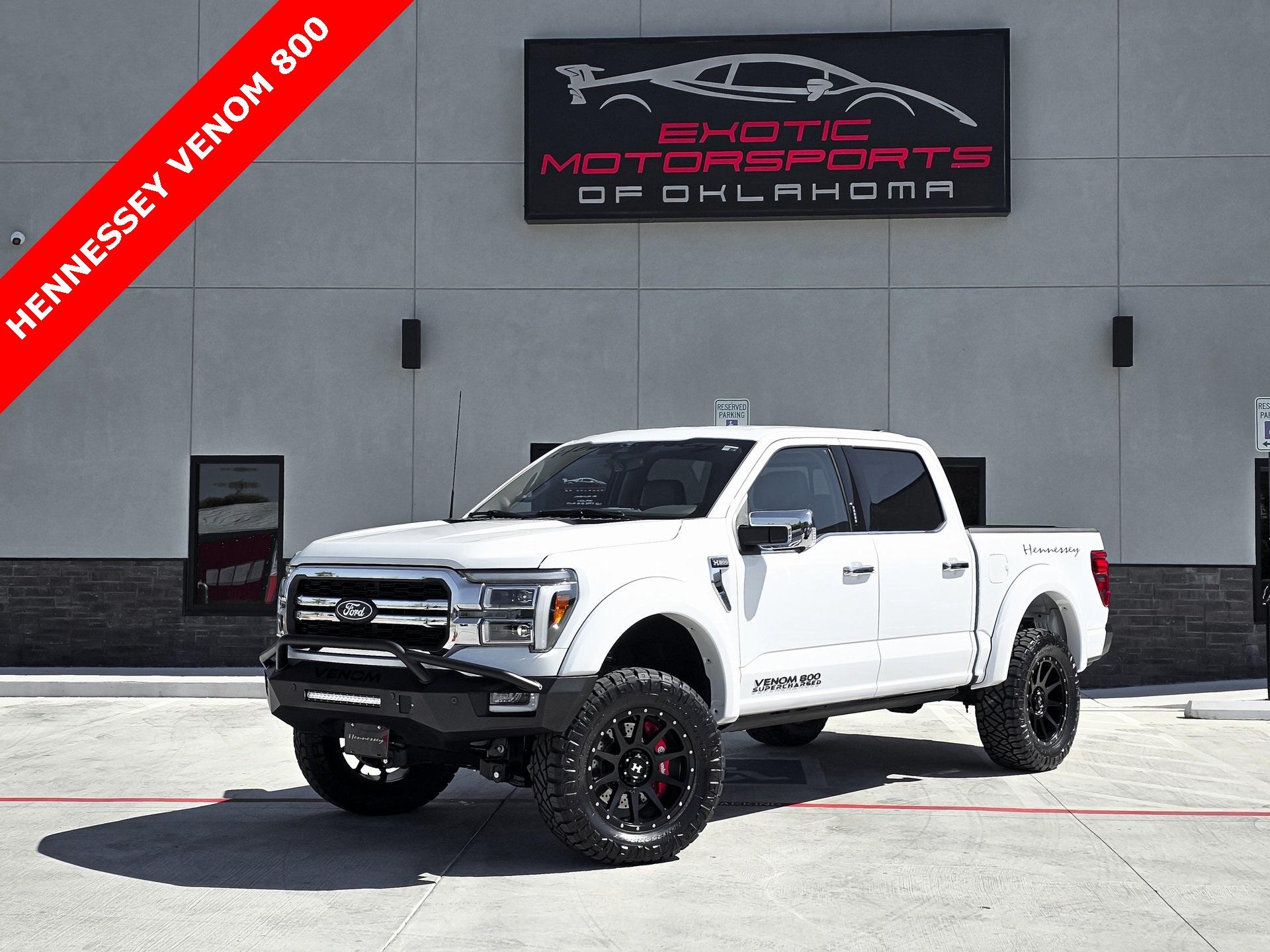 Used 2024 Ford F-150 Lariat * HENNESSEY VENOM 800 SUPERCHARGED For Sale ($129,995) | Exotic ...