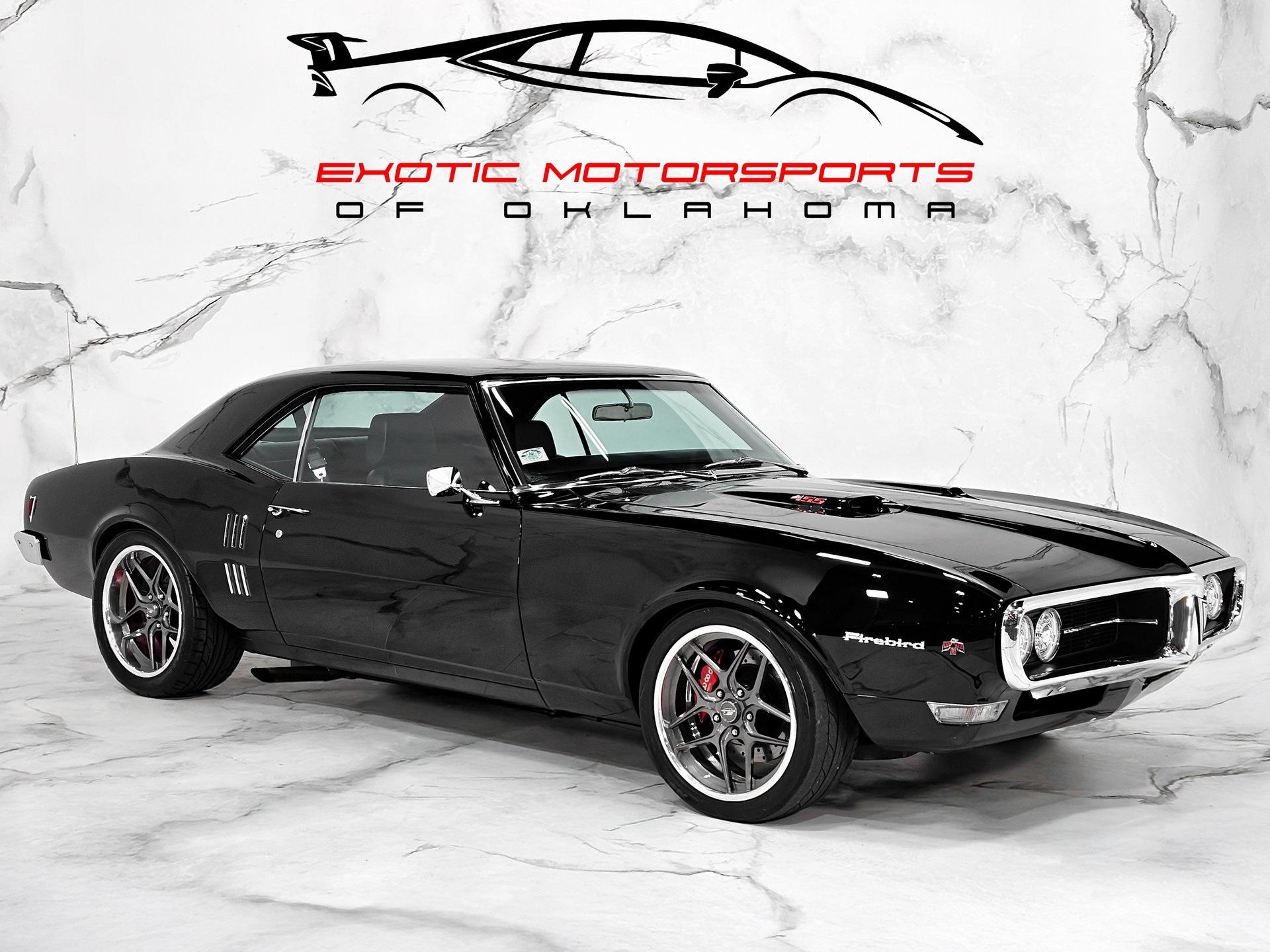 1968 Pontiac Firebird 400 4 Speed Pro Touring Restomod Murdered Out