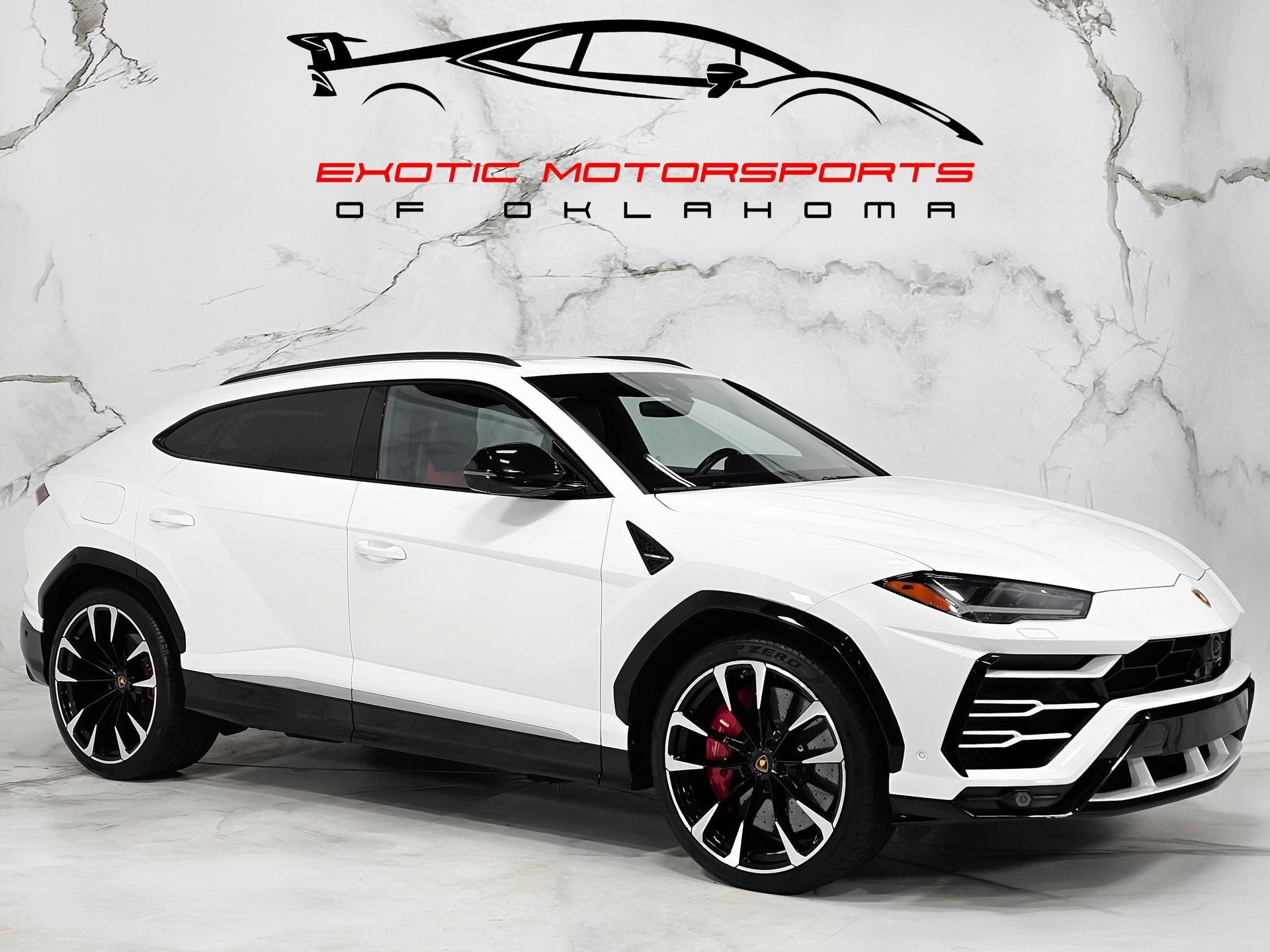 Red And Black Lamborghini Urus