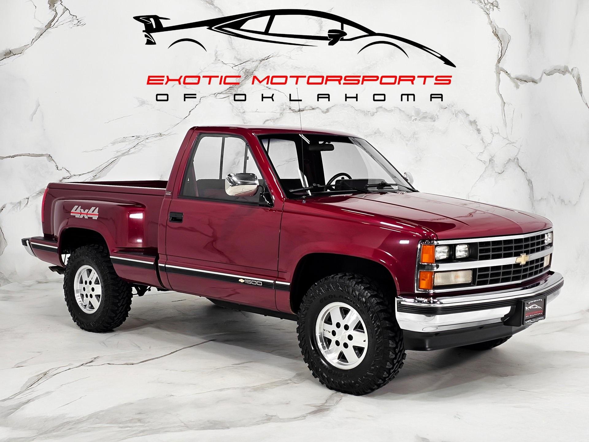 Used 1989 Chevrolet C/K 1500 Silverado - LOW MILES For Sale (Sold ...