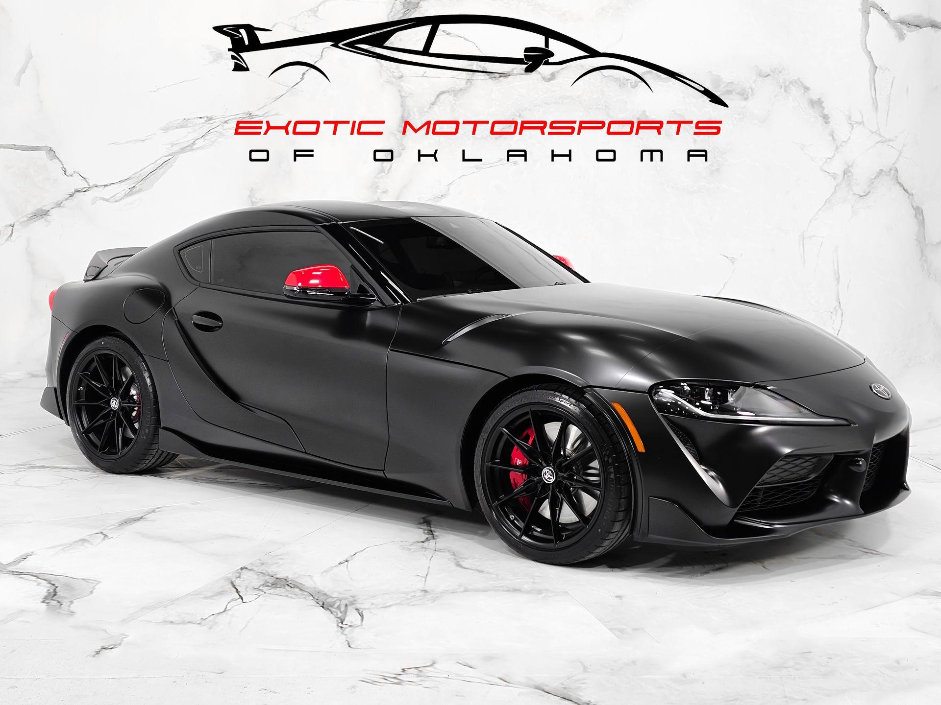 Used 2026 Toyota GR Supra Final Edition * Wrapped Matte Black (White ...