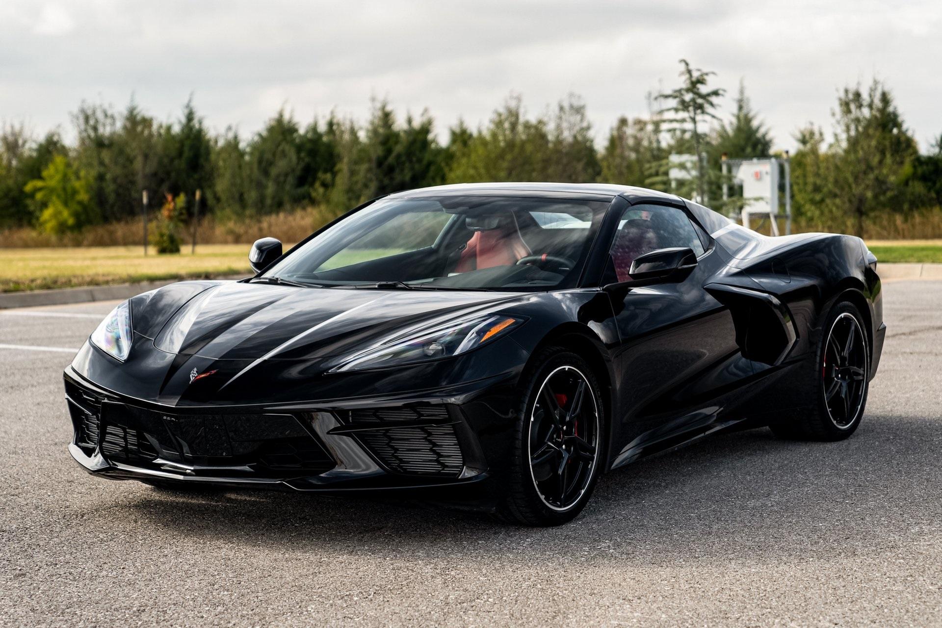 Corvette Stingray 2022 Matte Black