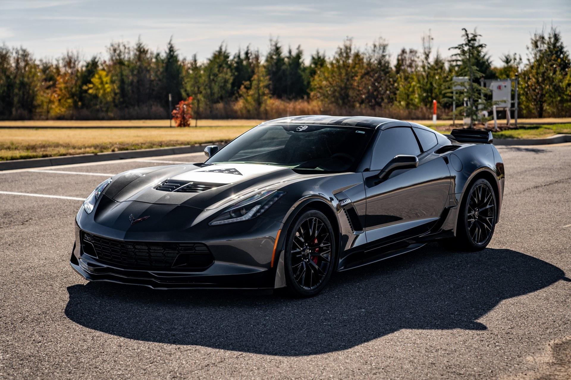 Corvette Stingray Blacked Out