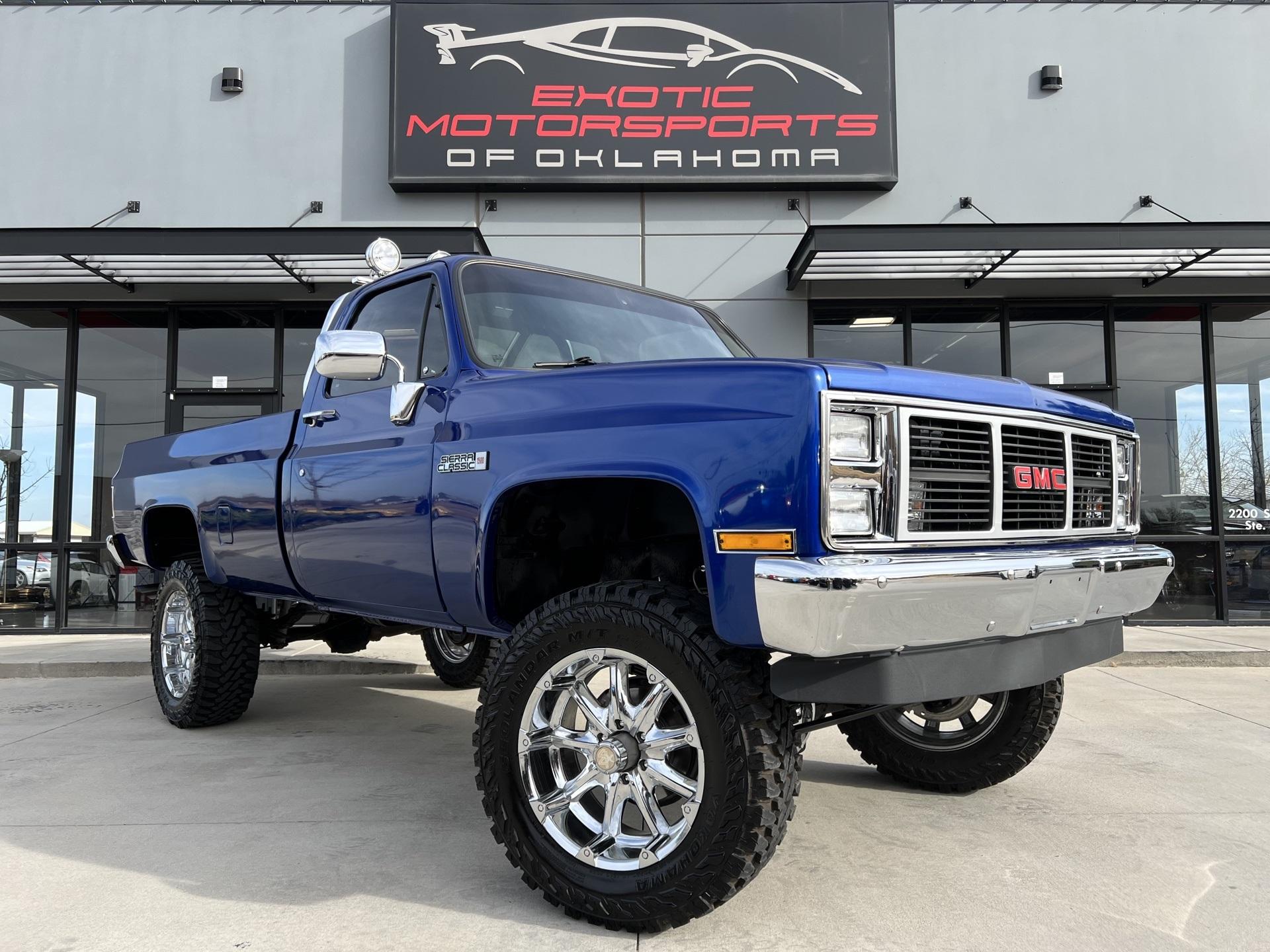 Used 1987 GMC V1500 V1500 For Sale (Sold) | Exotic Motorsports of Oklahoma Stock #C739