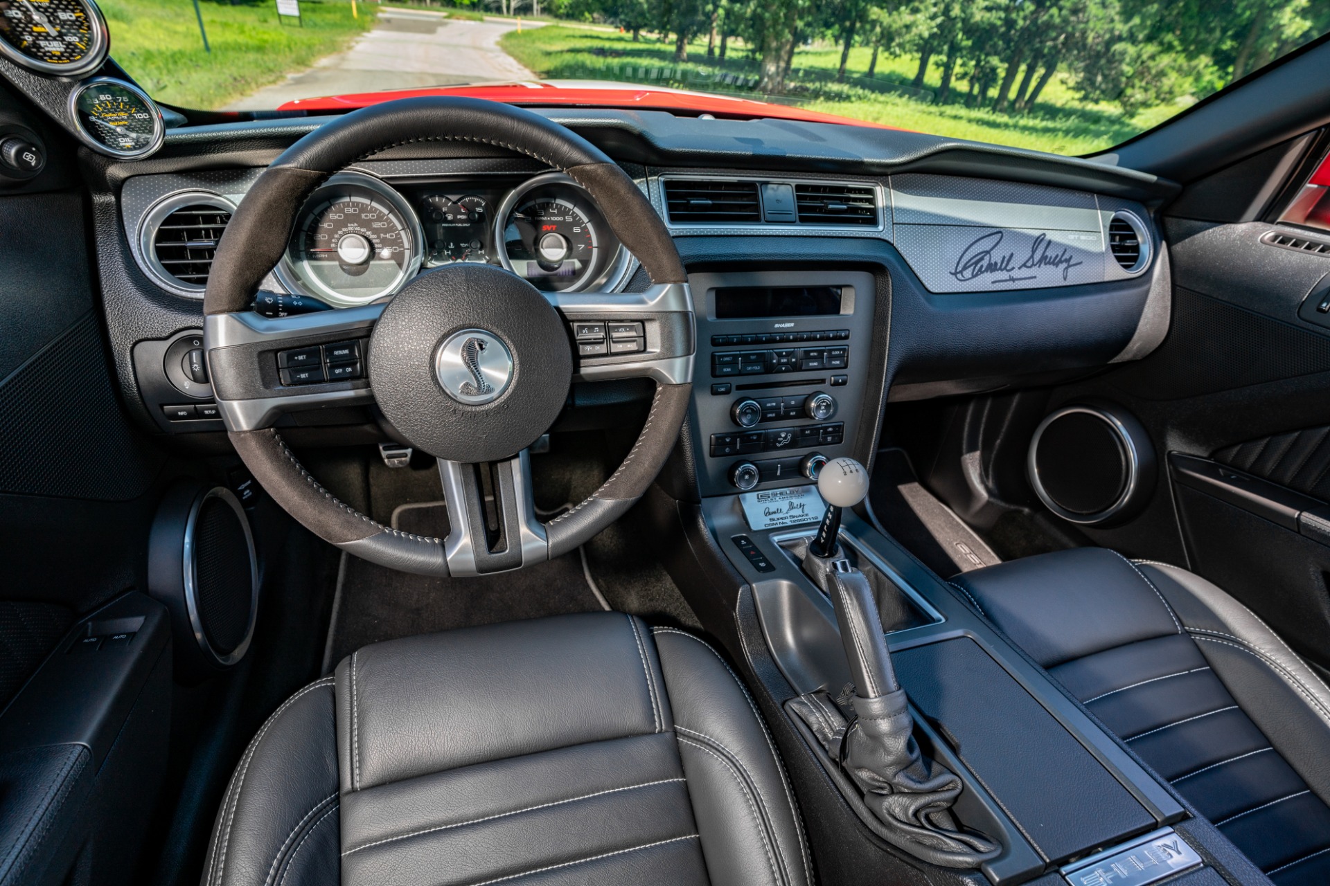 Ford Mustang Shelby Gt500 Super Snake Interior